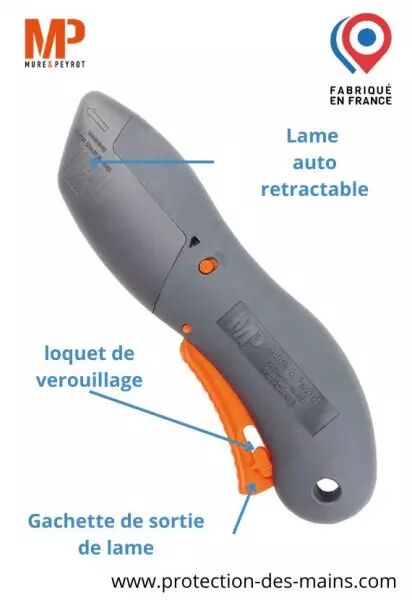 Cutters de Sécurité à Lame Rétractable | PDM