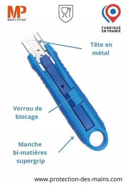 Cutters de Sécurité à Lame Rétractable | PDM